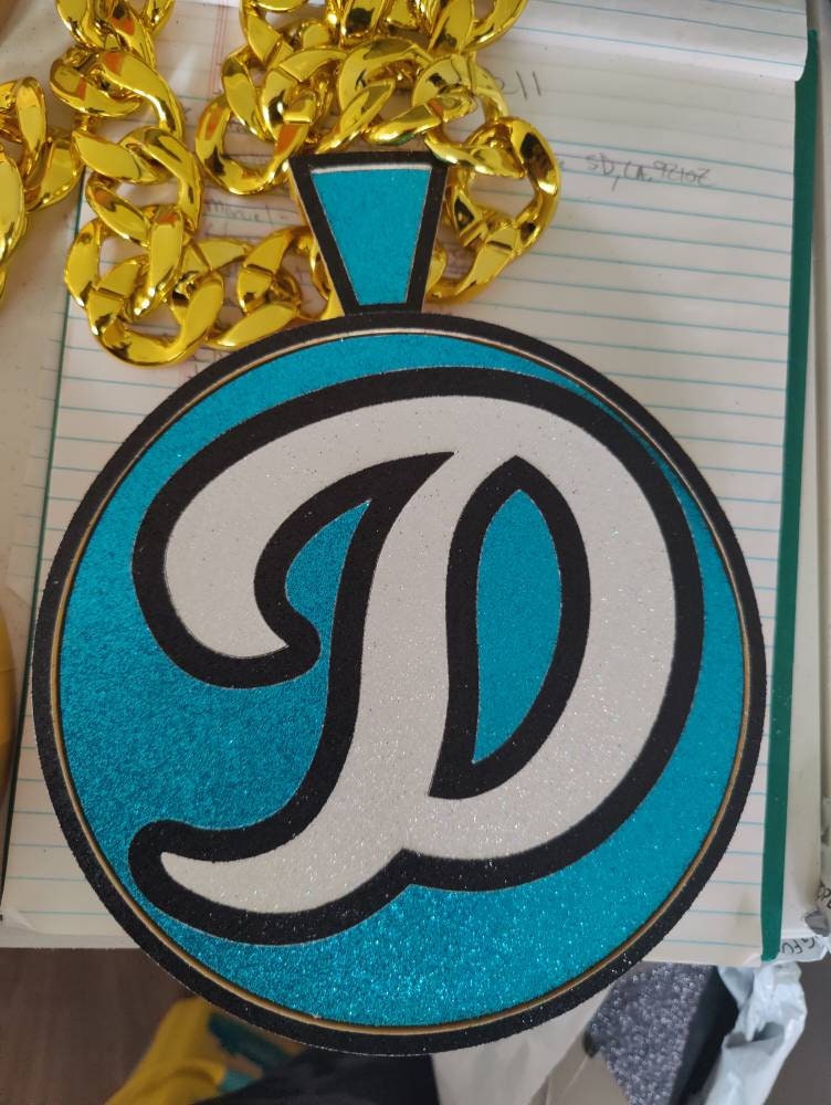 Custom Swag Spinner Chain Logo Miami Cuban Link Swag Bling - Etsy