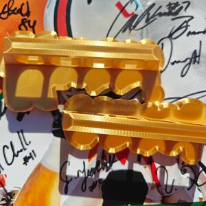 Touchdown Rings Turnover Chain Miami Bling Hurricanes - Etsy