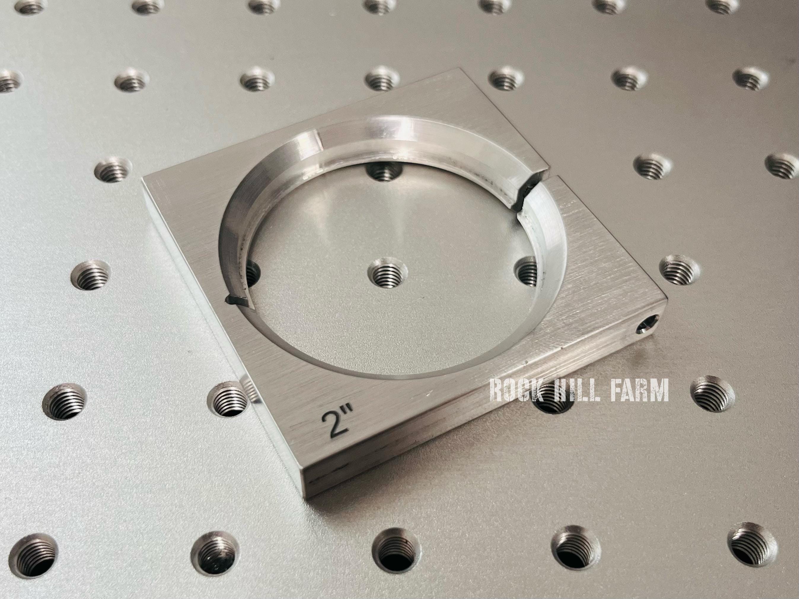 Fiber Laser 2" Coin Holder Fixture for Quick Indexing and Engraving - Etsy