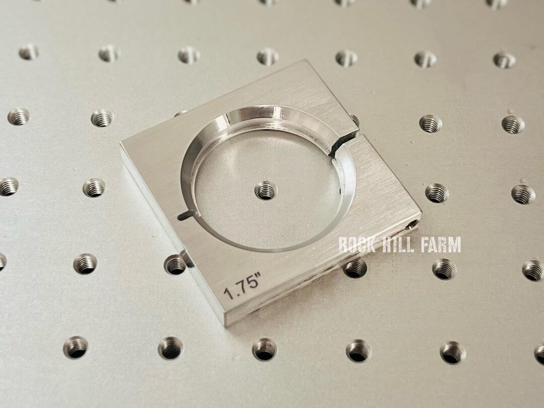 Fiber Laser 1.75" Coin Holder Fixture for Quick Indexing and Engraving ...