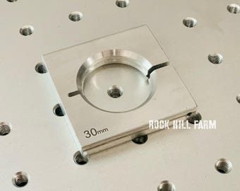 Fiber Laser 40mm Coin Fixture for Quick Indexing and Engraving - Etsy