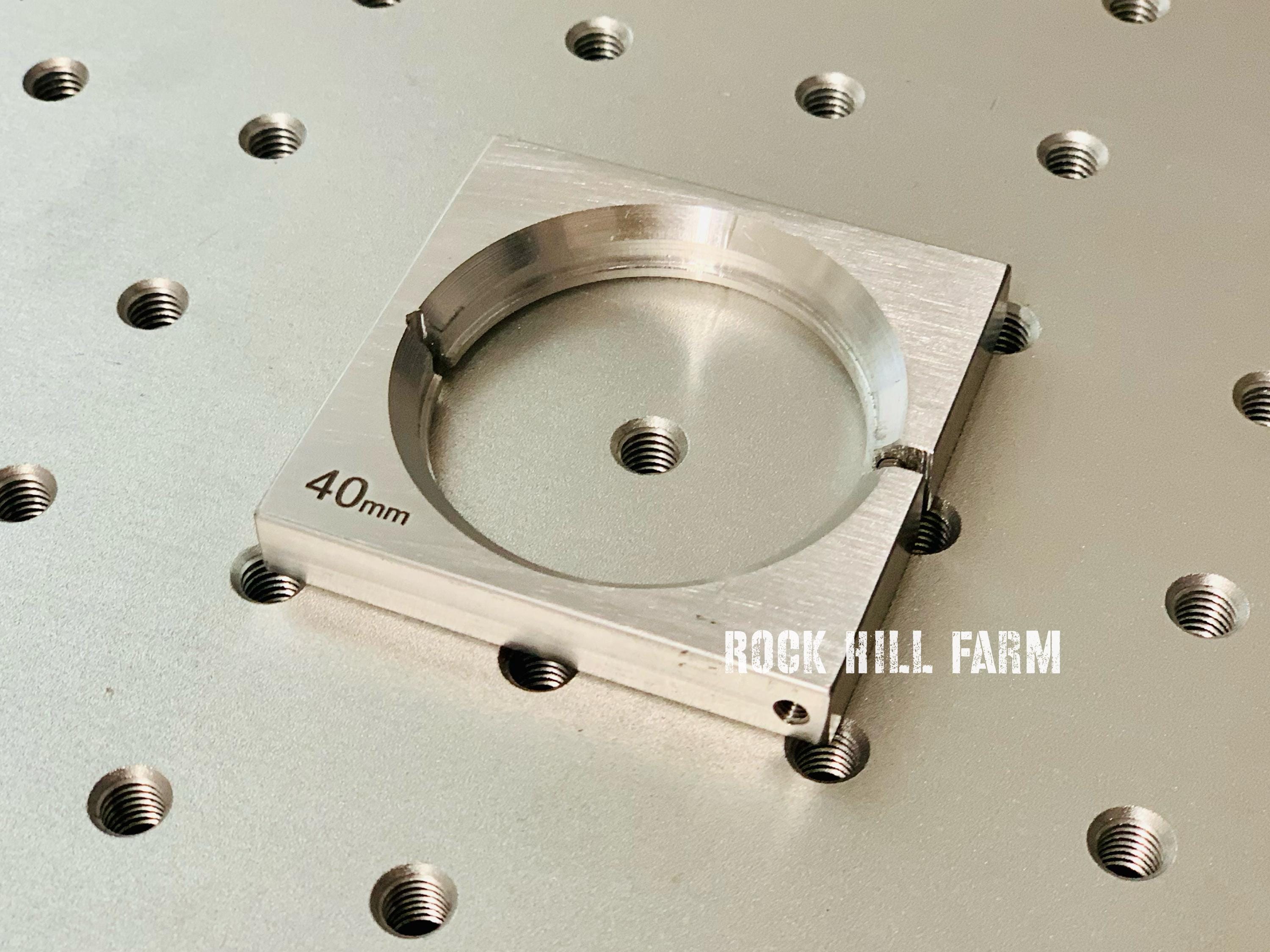 Fiber Laser 40mm Coin Fixture for Quick Indexing and Engraving - Etsy