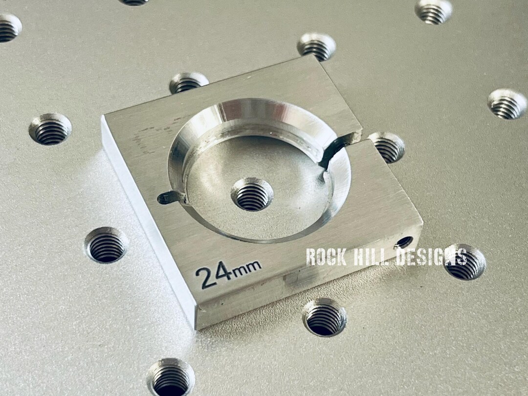 24mm Fiber Laser Coin Fixture: Golf Ball Marker Engraving Jig - Etsy