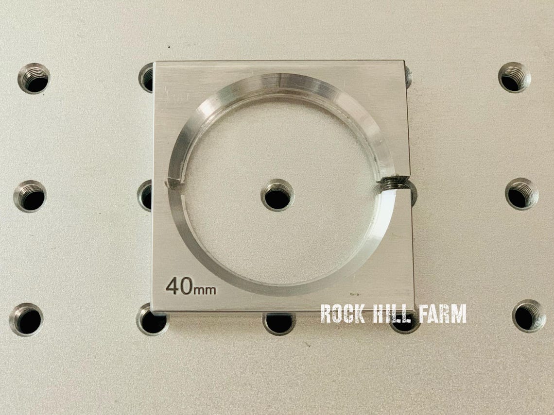 Fiber Laser 40mm Coin Fixture for Quick Indexing and Engraving - Etsy