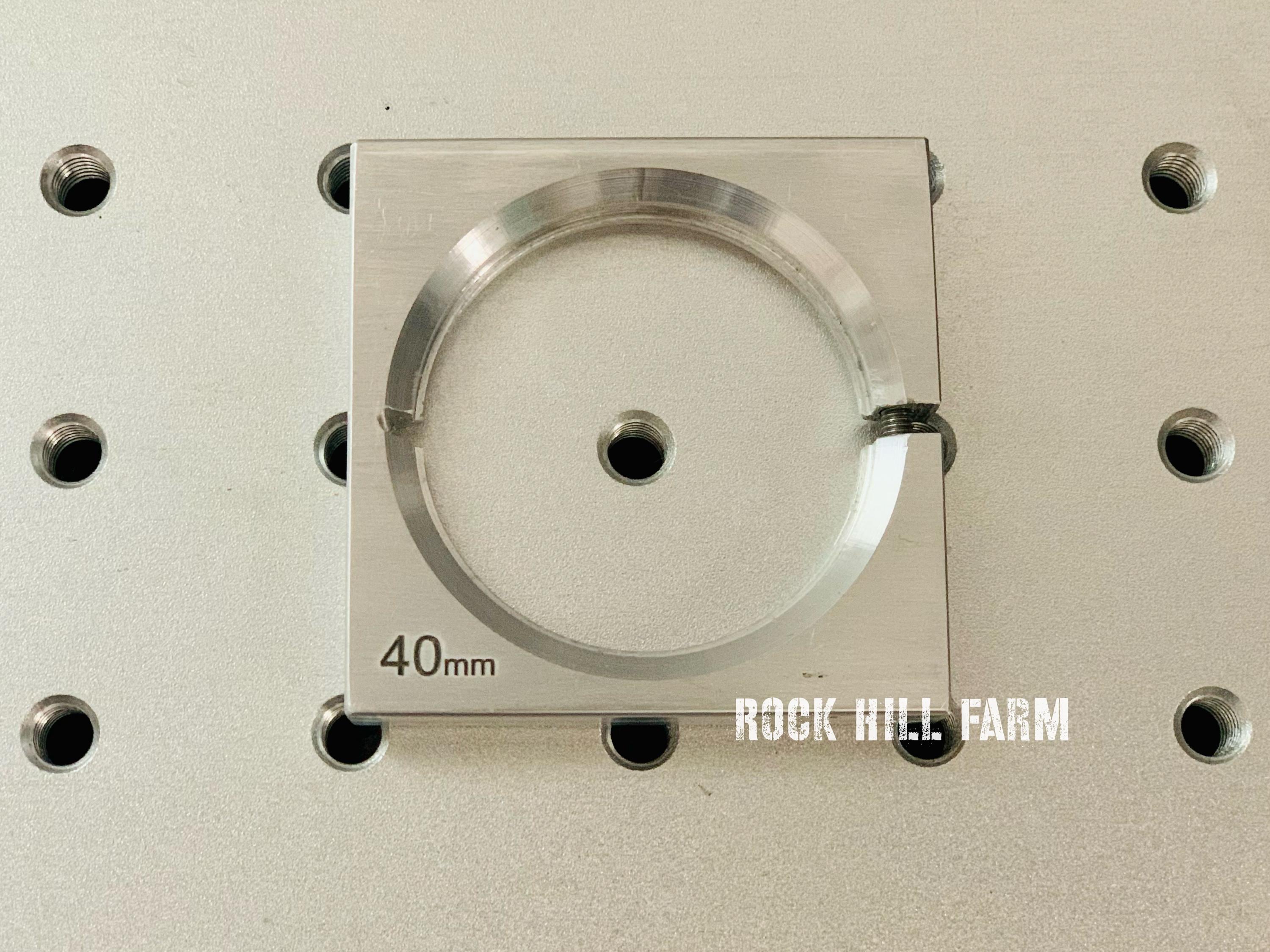 Fiber Laser 40mm Coin Fixture for Quick Indexing and Engraving - Etsy