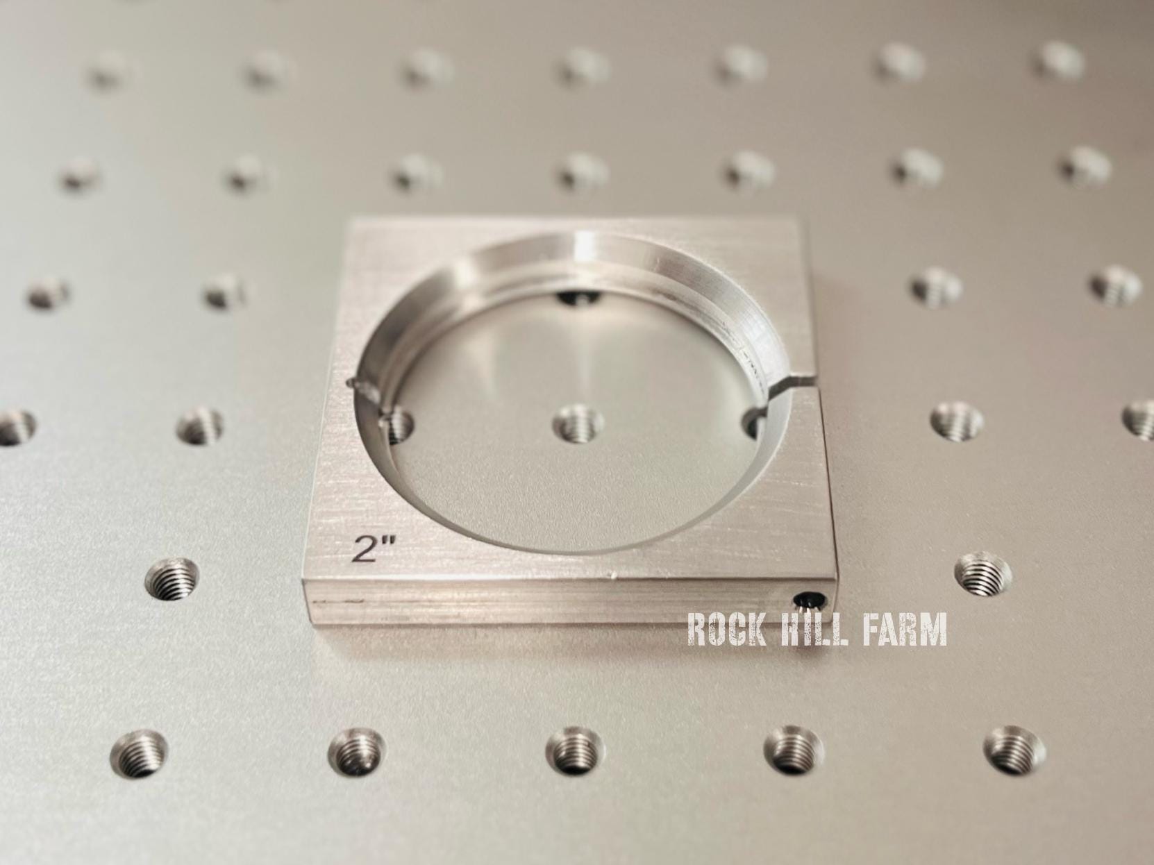 Fiber Laser 2" Coin Holder Fixture for Quick Indexing and Engraving - Etsy