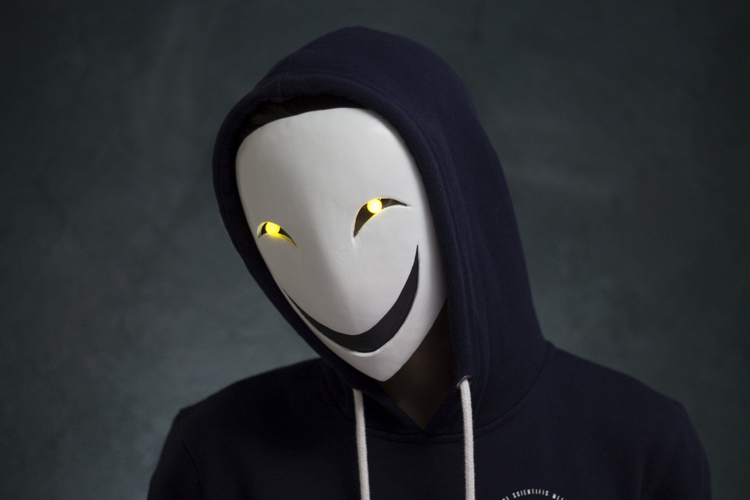 Black Bullet anime Kagetane Hiruko mask handmade for cosplay | Etsy