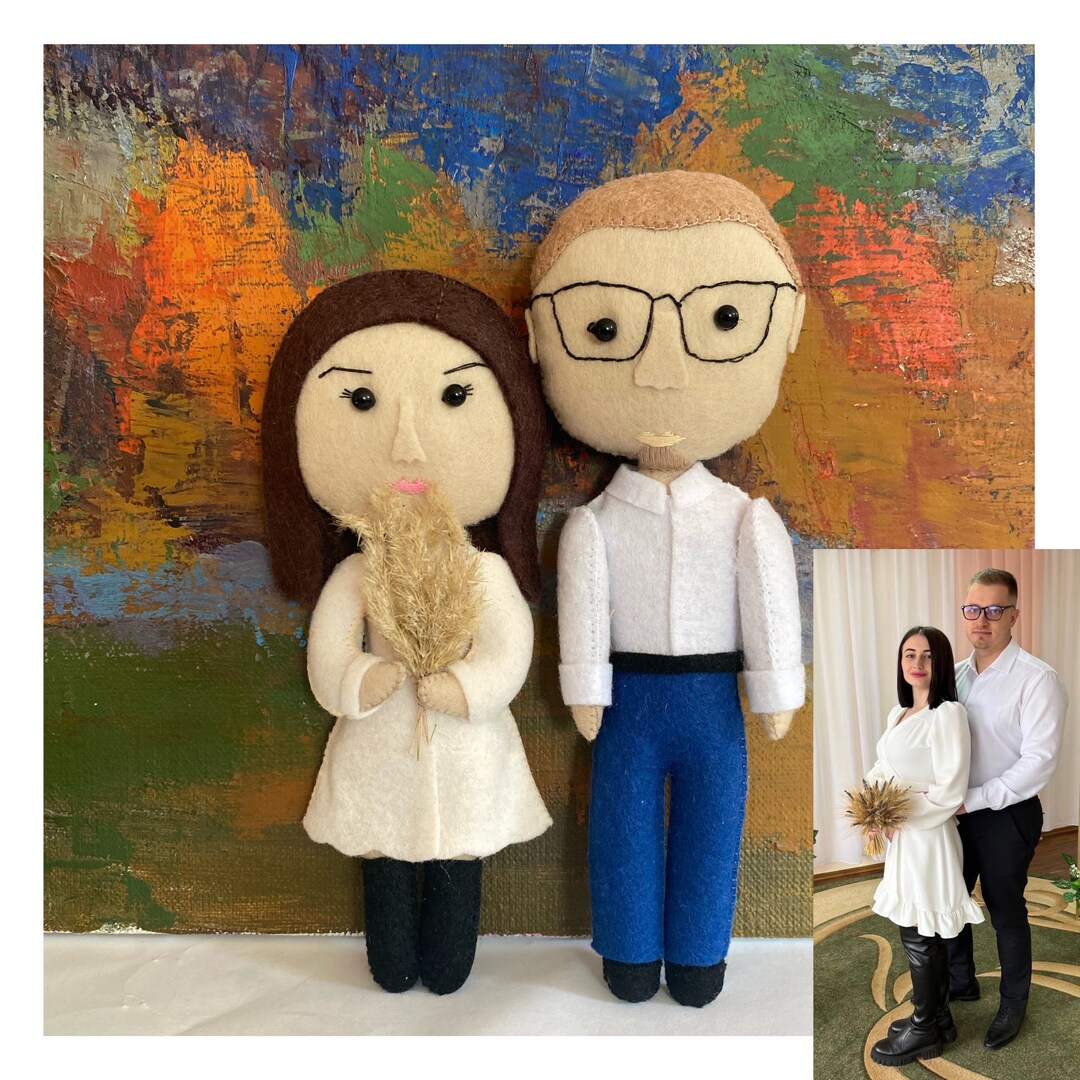 Personalized Doll, Portrait Doll by Photo, Doll Like You, Custom Doll ...