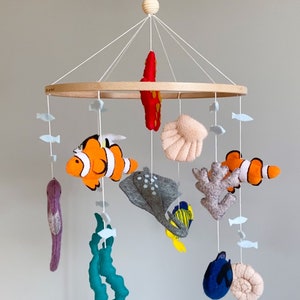 Under the Sea Mobile, Ocean Mobile, Fish Mobile, Nemo Mobile, Nautical ...