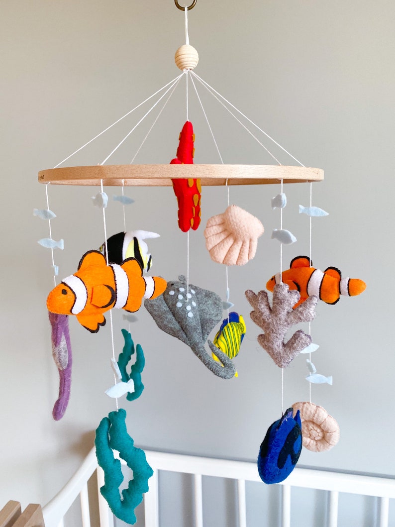 Under the Sea Mobile, Ocean Mobile, Fish Mobile, Nemo Mobile, Nautical ...