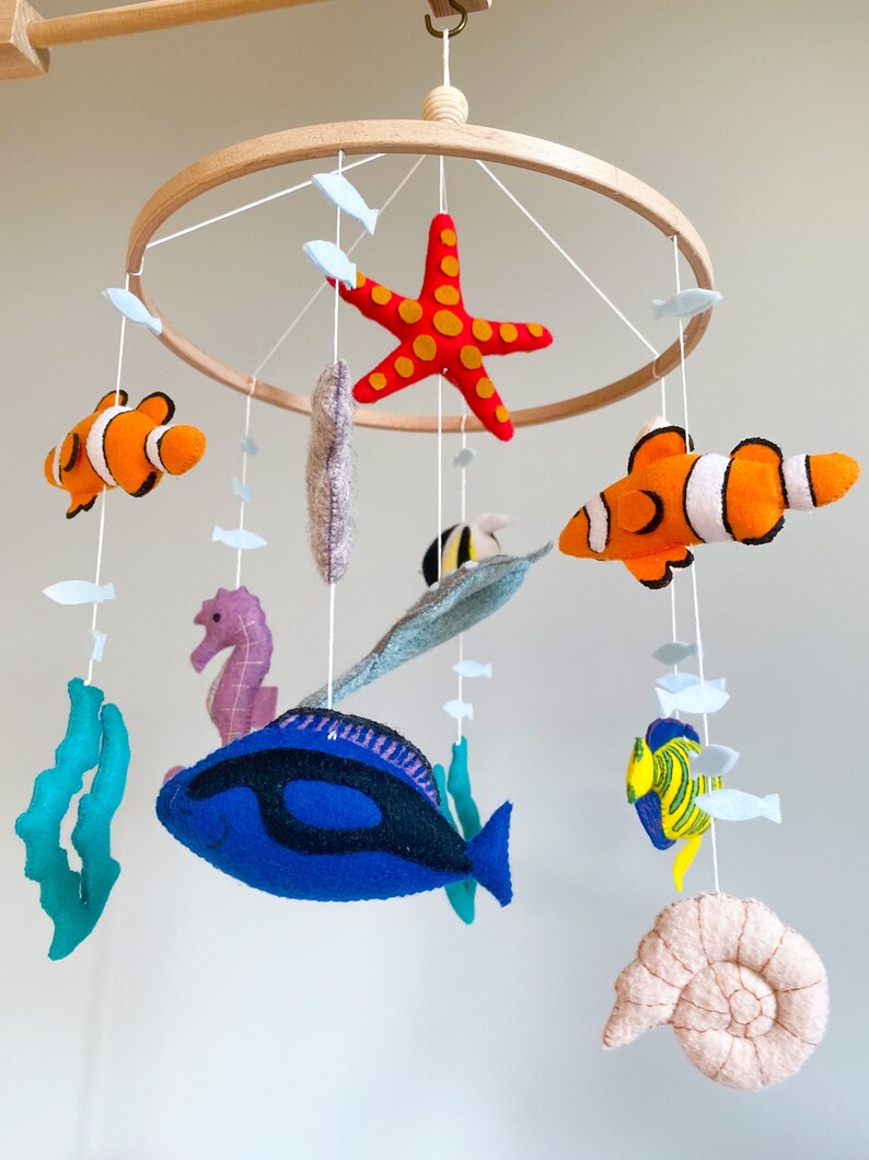 Under the Sea Mobile Ocean Mobile Fish Mobile Nemo Mobile - Etsy