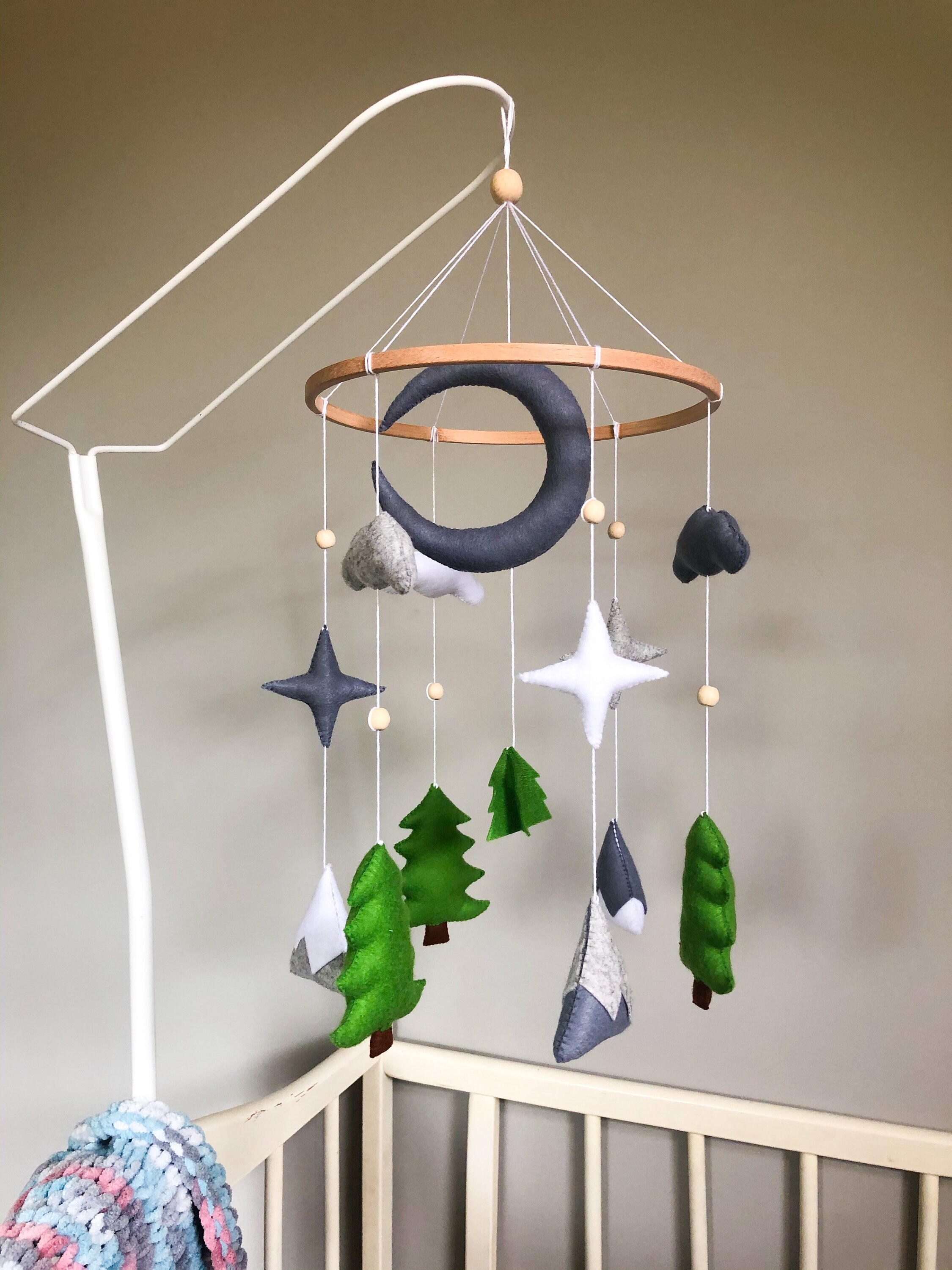 Baby Mobile Forest Mobile Wood Mobile Nature Mobile for - Etsy