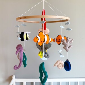 Under the Sea Mobile, Ocean Mobile, Fish Mobile, Nemo Mobile, Nautical ...