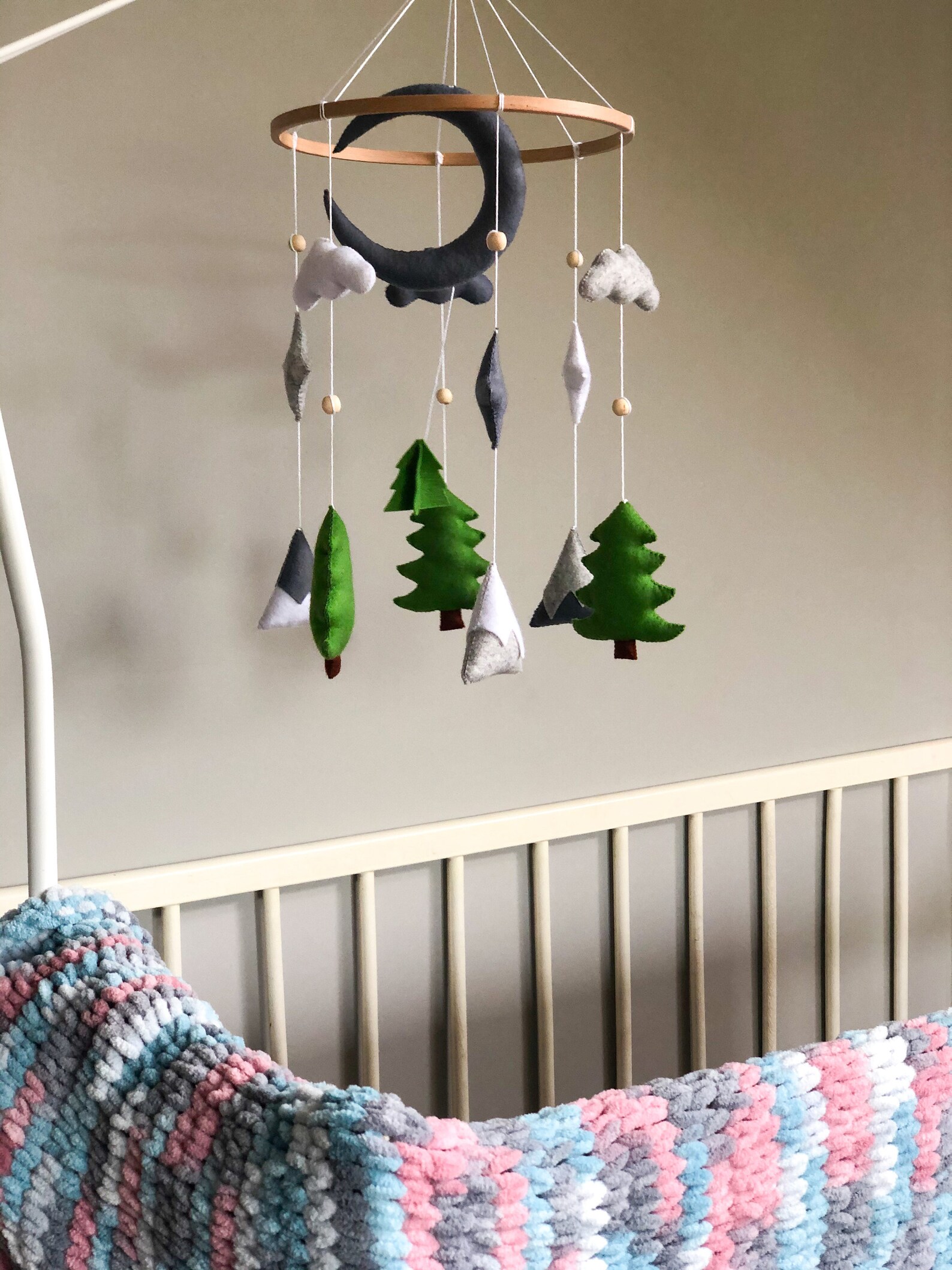 Baby Mobile Forest Mobile Wood Mobile Nature Mobile for - Etsy