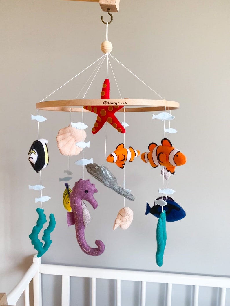 Under the Sea Mobile, Ocean Mobile, Fish Mobile, Nemo Mobile, Nautical ...