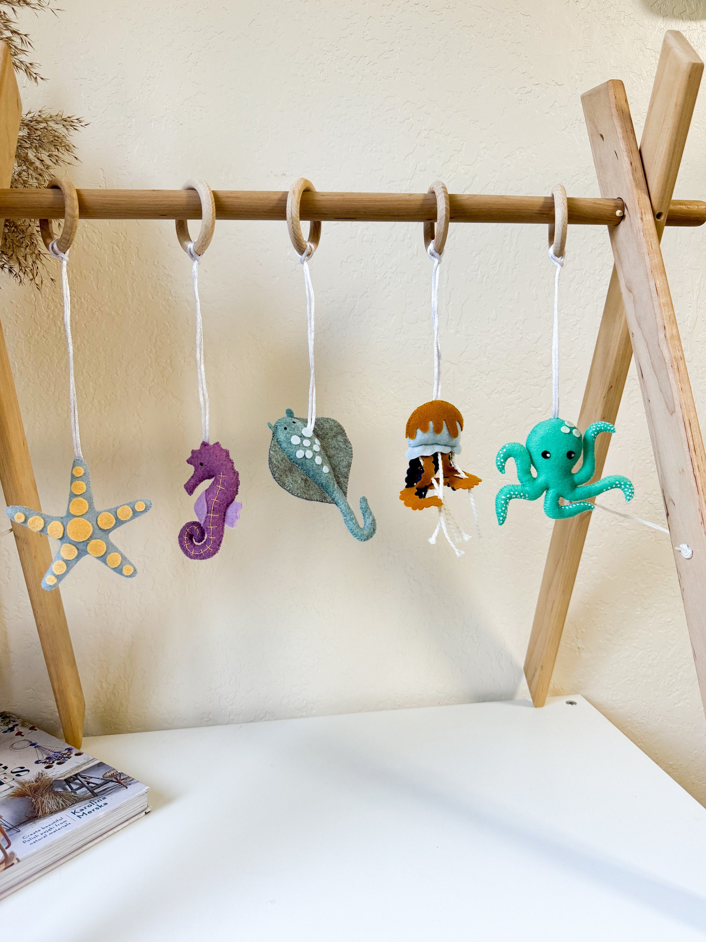 Baby Gym Toys Ocean, Sea Creatures Baby Gym, Sea Nursery Room, Ocean ...