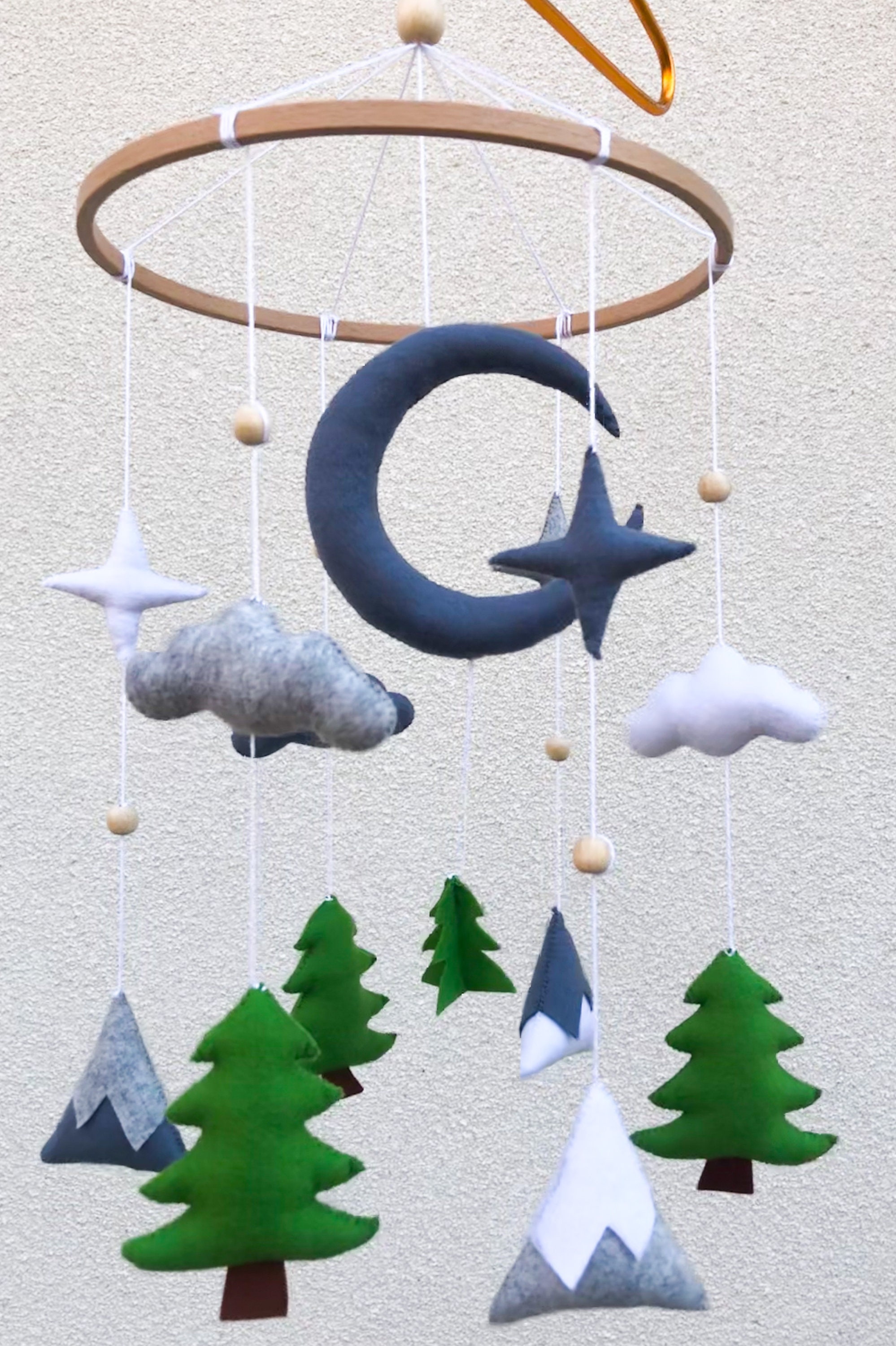 Baby Mobile Forest Mobile Wood Mobile Nature Mobile for - Etsy