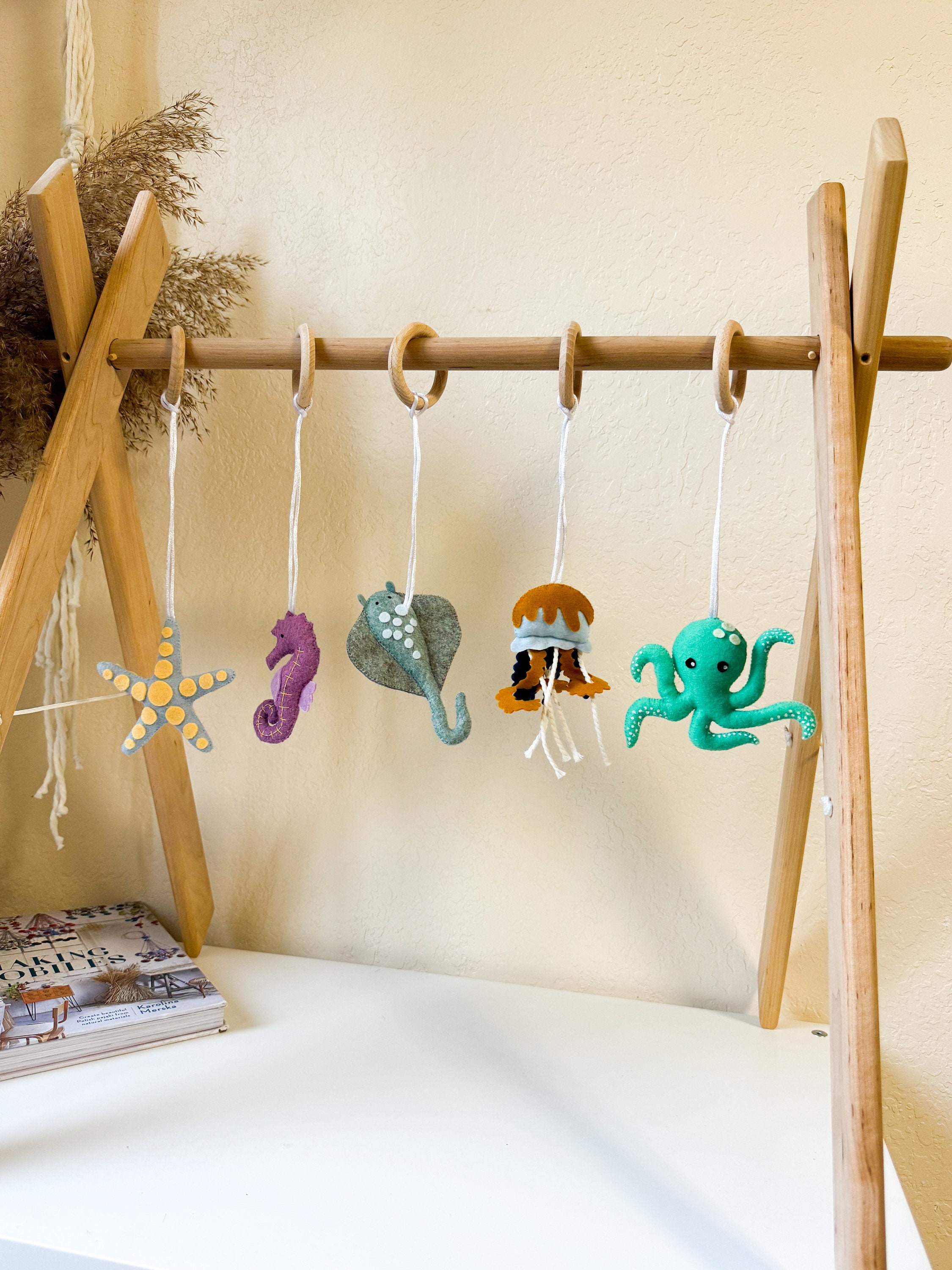 Baby Gym Toys Ocean, Sea Creatures Baby Gym, Sea Nursery Room, Ocean ...