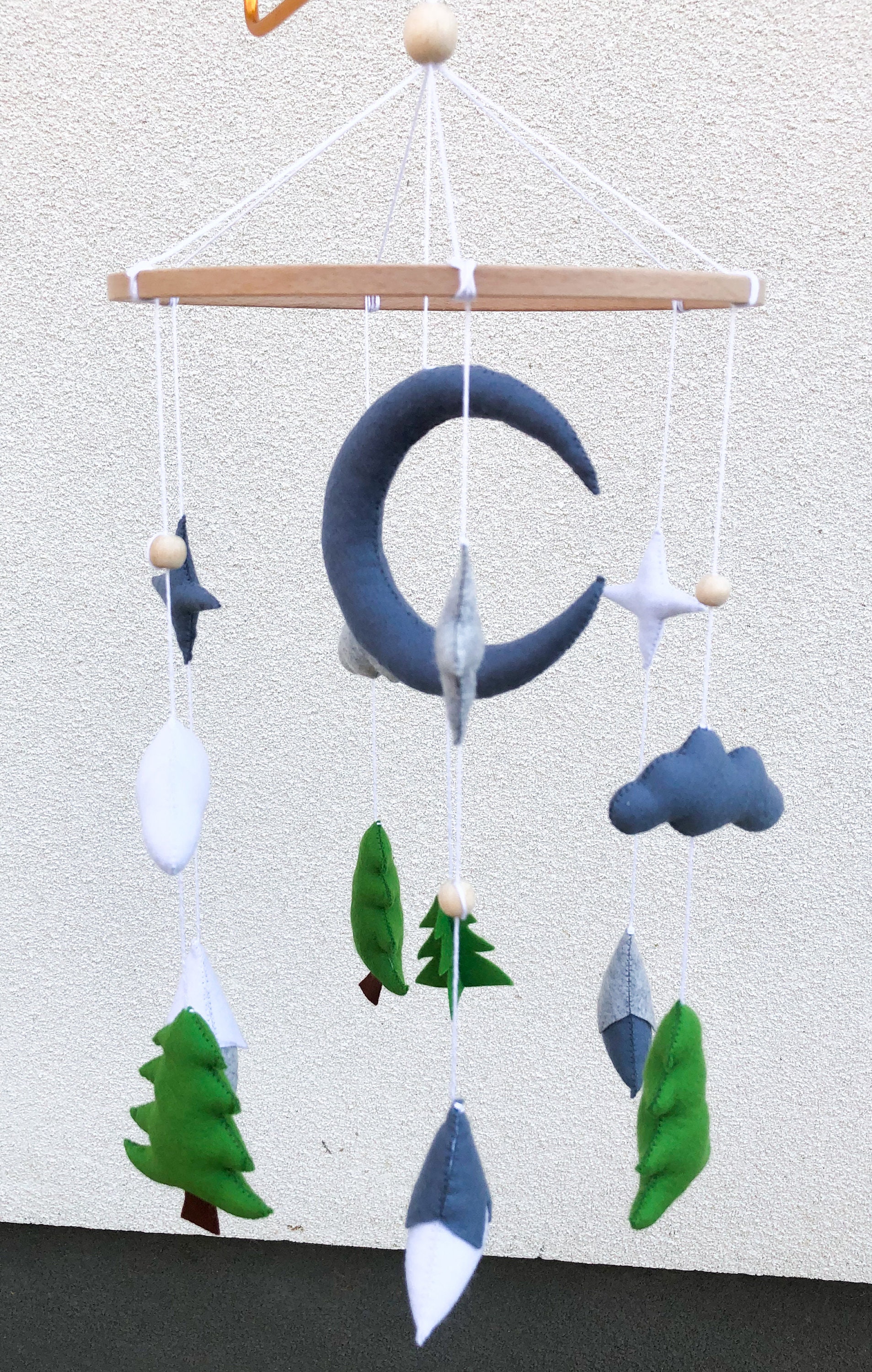 Baby Mobile Forest Mobile Wood Mobile Nature Mobile for - Etsy
