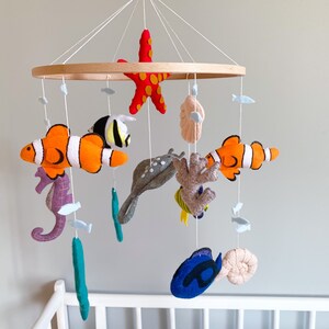Under the Sea Mobile, Ocean Mobile, Fish Mobile, Nemo Mobile, Nautical ...