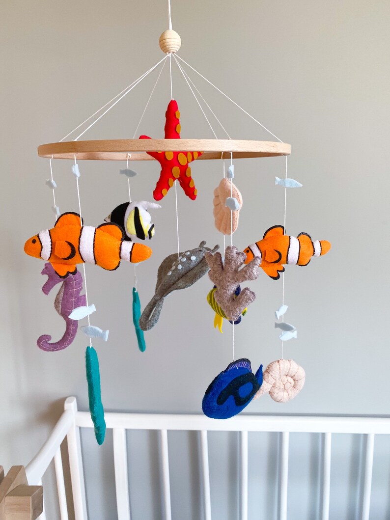 Under the Sea Mobile Ocean Mobile Fish Mobile Nemo Mobile - Etsy