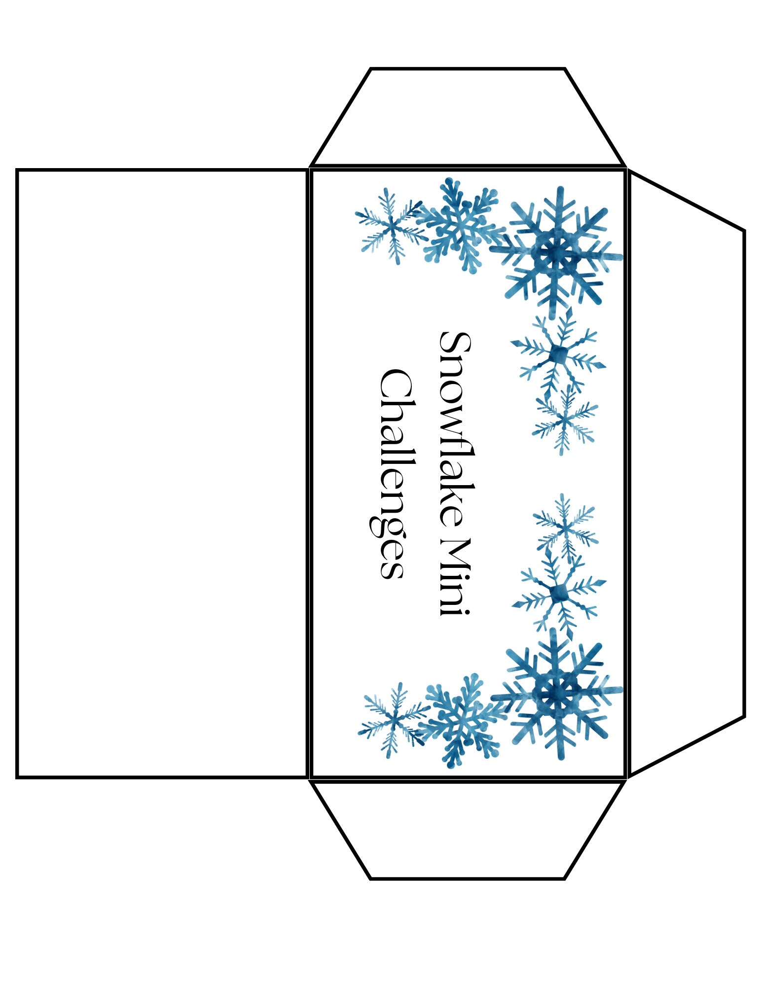 Snowflake Mini Saving Challenges - Etsy