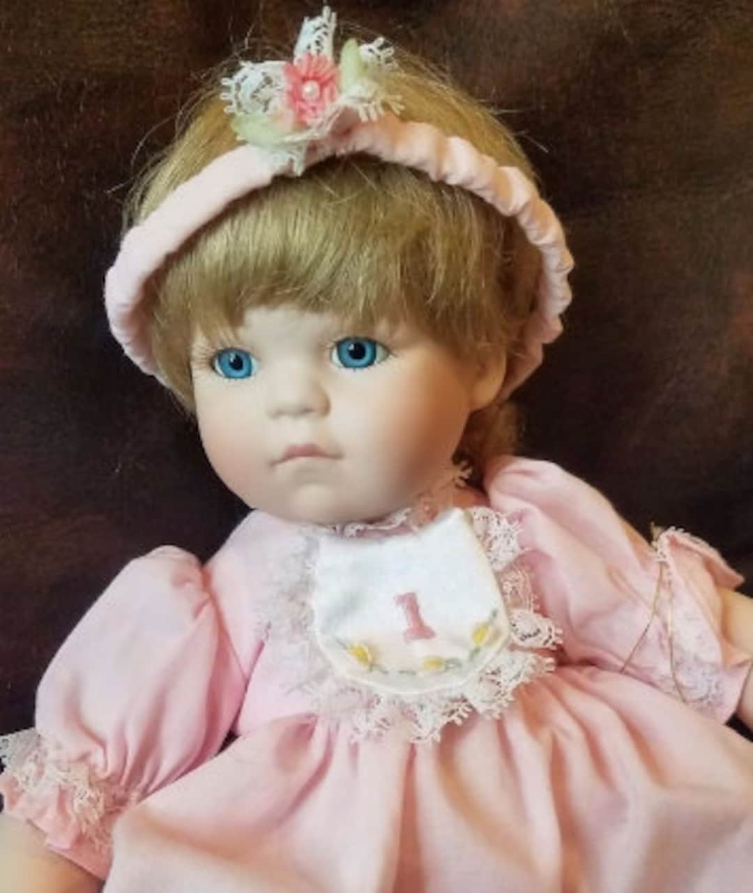 Kelsey Doll, by Joyce Reavey, Georgetown Collection, 1st Birthday Doll, Porcelain Doll, NIB, COA ...