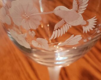 Avon Hummingbird Crystal | Etsy