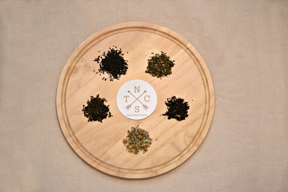 The Tea Flight. Sampler Box of 5 Assorted Tea and Herbal - Etsy