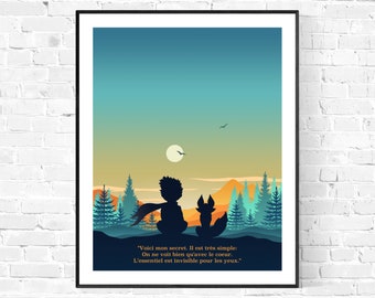 Little Prince Poster - Etsy