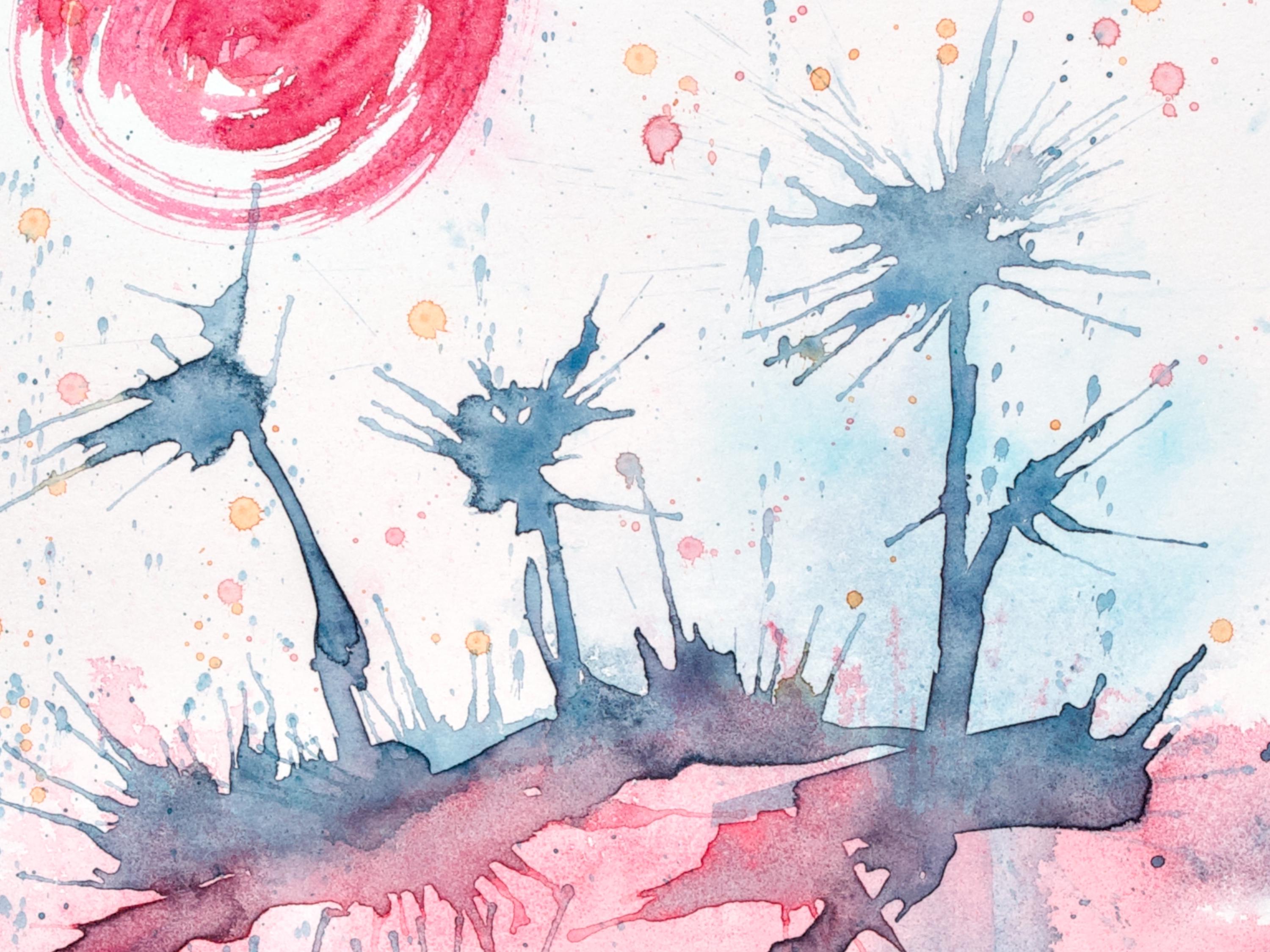 Joshua Tree National Park Art Print, Watercolor Painting, Multiple ...