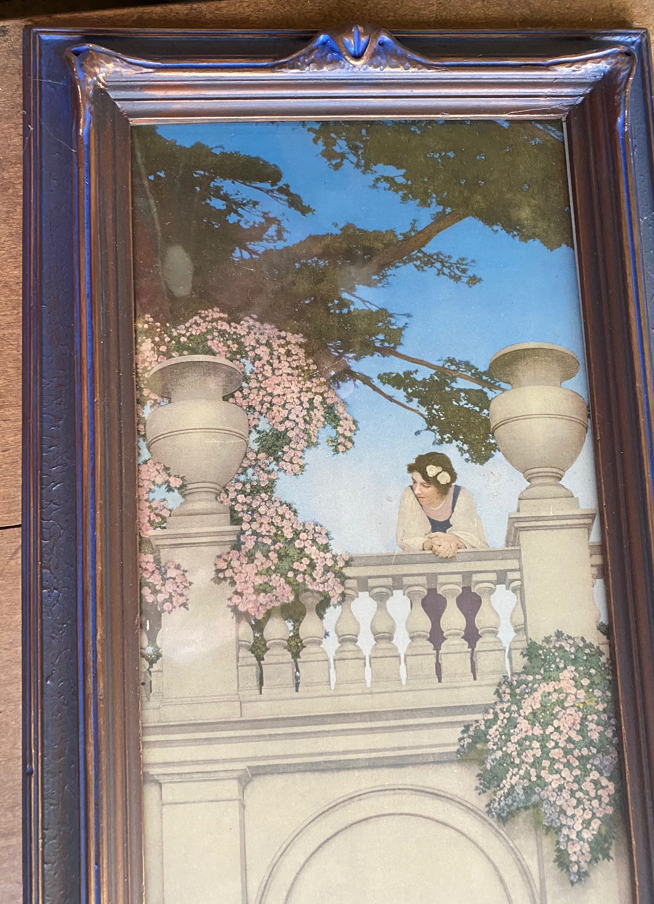 Maxfield Parrish Print A Call to Joy 1915 Original Triptych Print ...