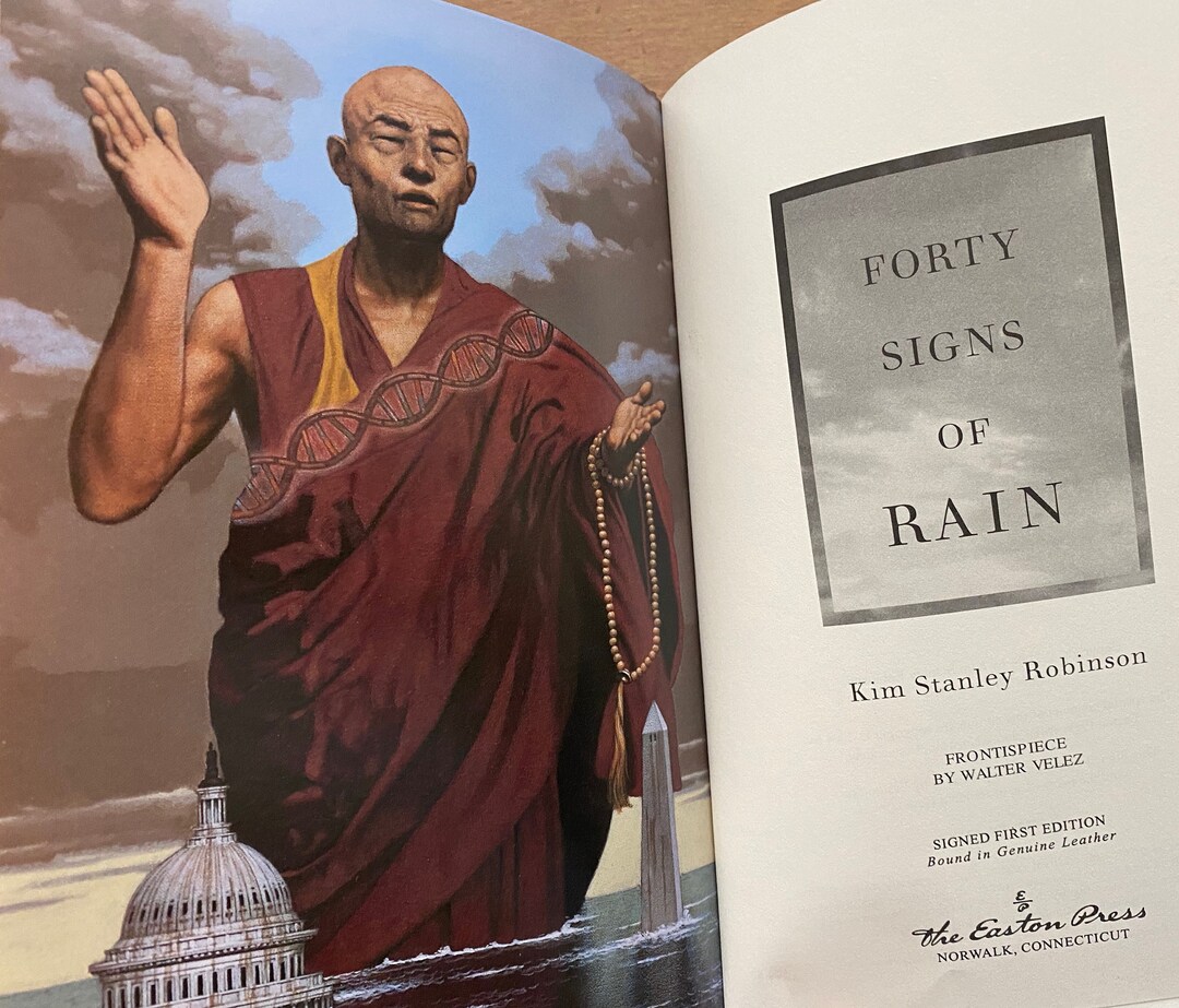 Kim Stanley Robinson Easton Press Signed First Edition Forty Signs of ...