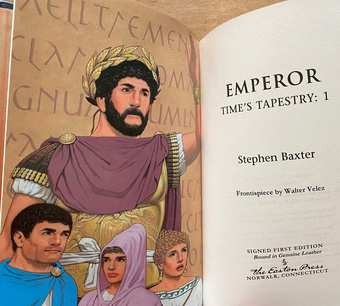 Emperor by Stephen Baxter: Signed Leather Limited Edition - Etsy