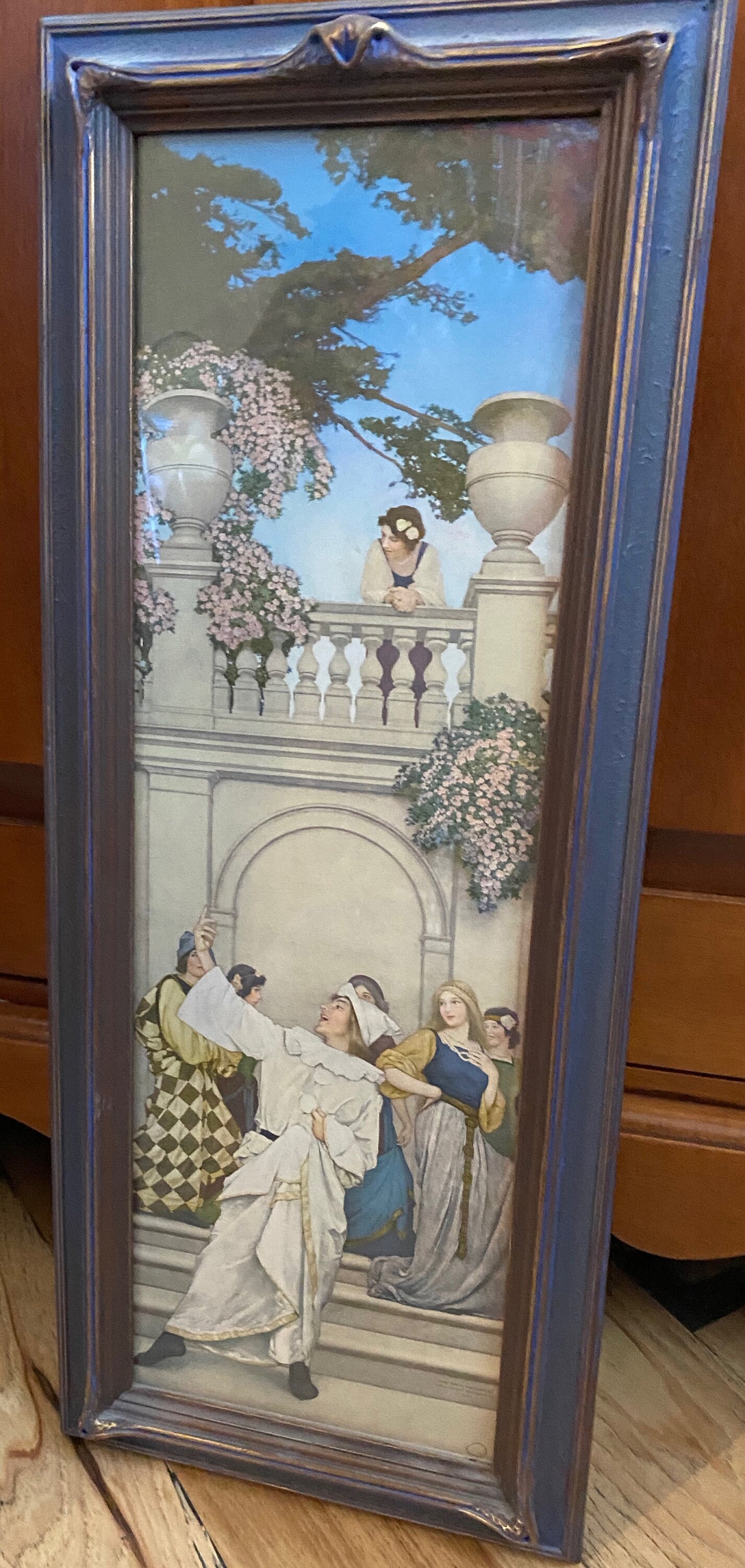 Maxfield Parrish Print A Call to Joy 1915 Original Triptych Print ...