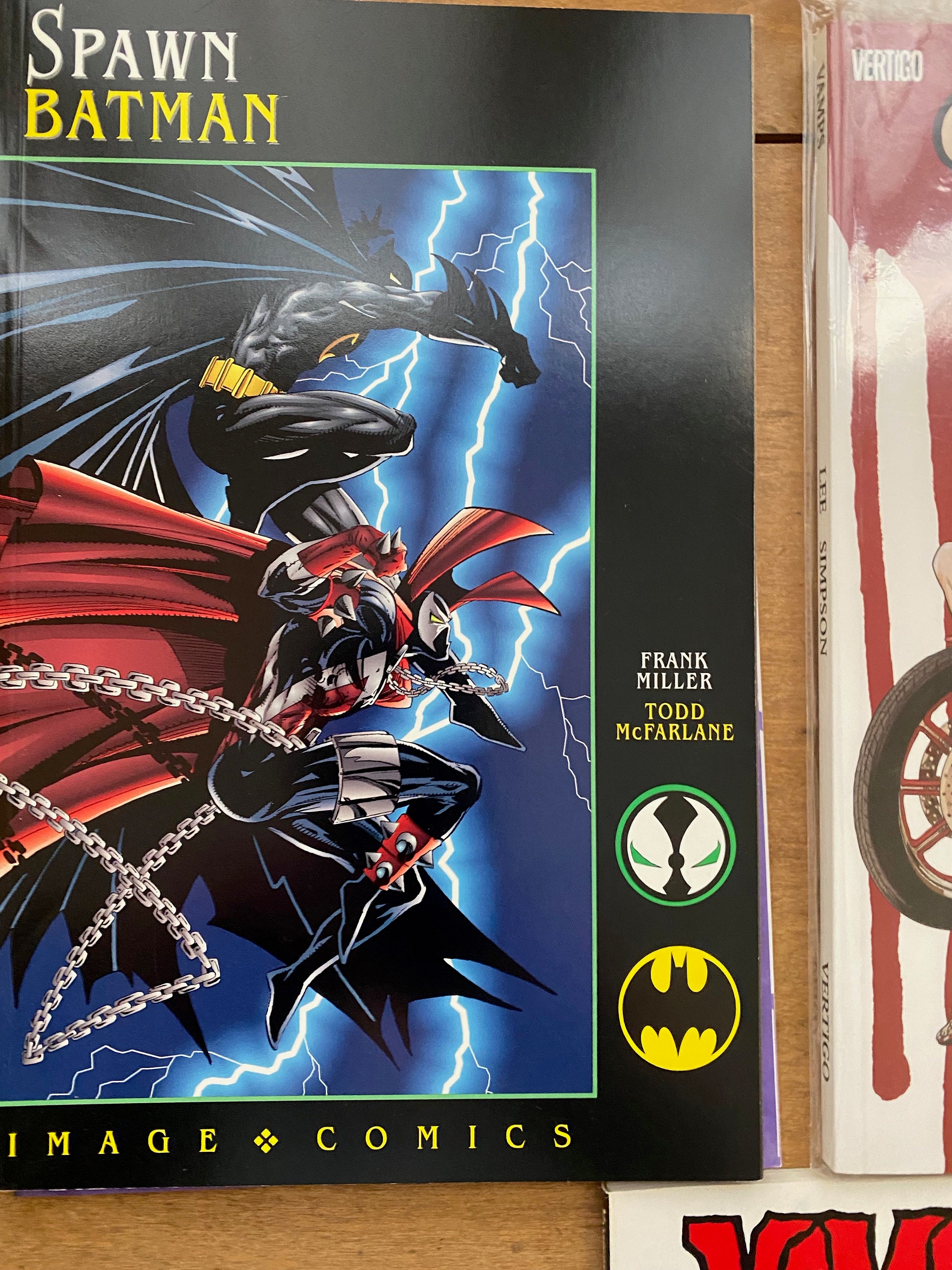 Collection of 7 Graphic Comic Novels Lady Death Vamps Batman Vampirella ...