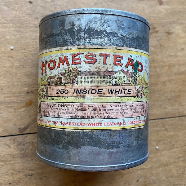 Paint Can Label - Etsy