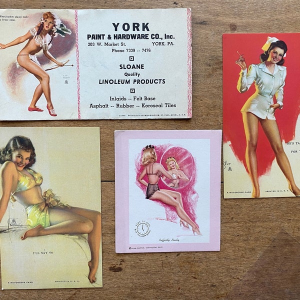 Pin up Cards - Etsy