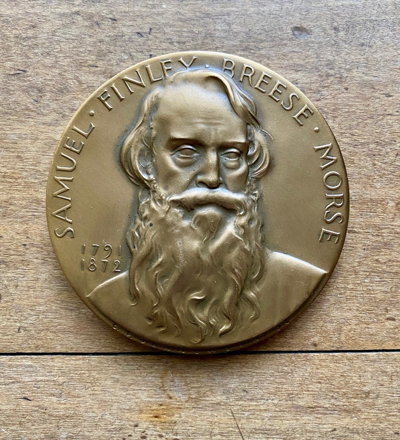 Samuel Morse Bronze Medal: Hall of Fame, NYU (circa 1965) - Etsy
