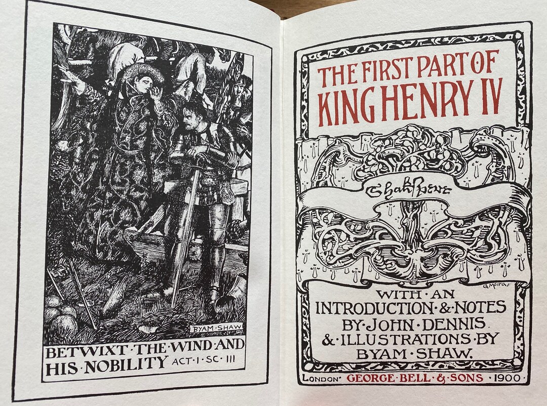 Henry the Fourth Parts One and Two. 2 Books Easton Press Out - Etsy