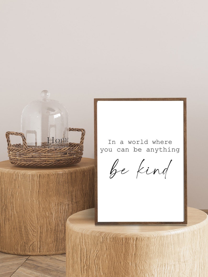 Be Kind - Printable - Etsy