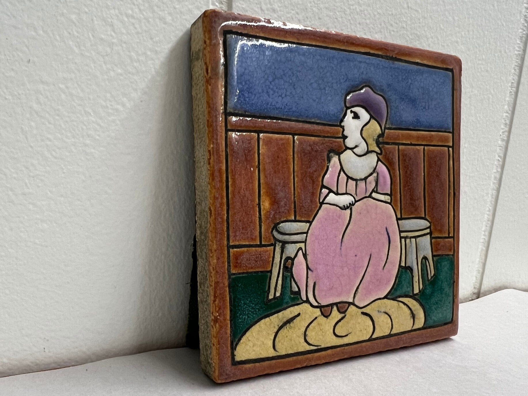 Rare Early 1900s American Encaustic Tile Company Nursery Rhyme - Etsy