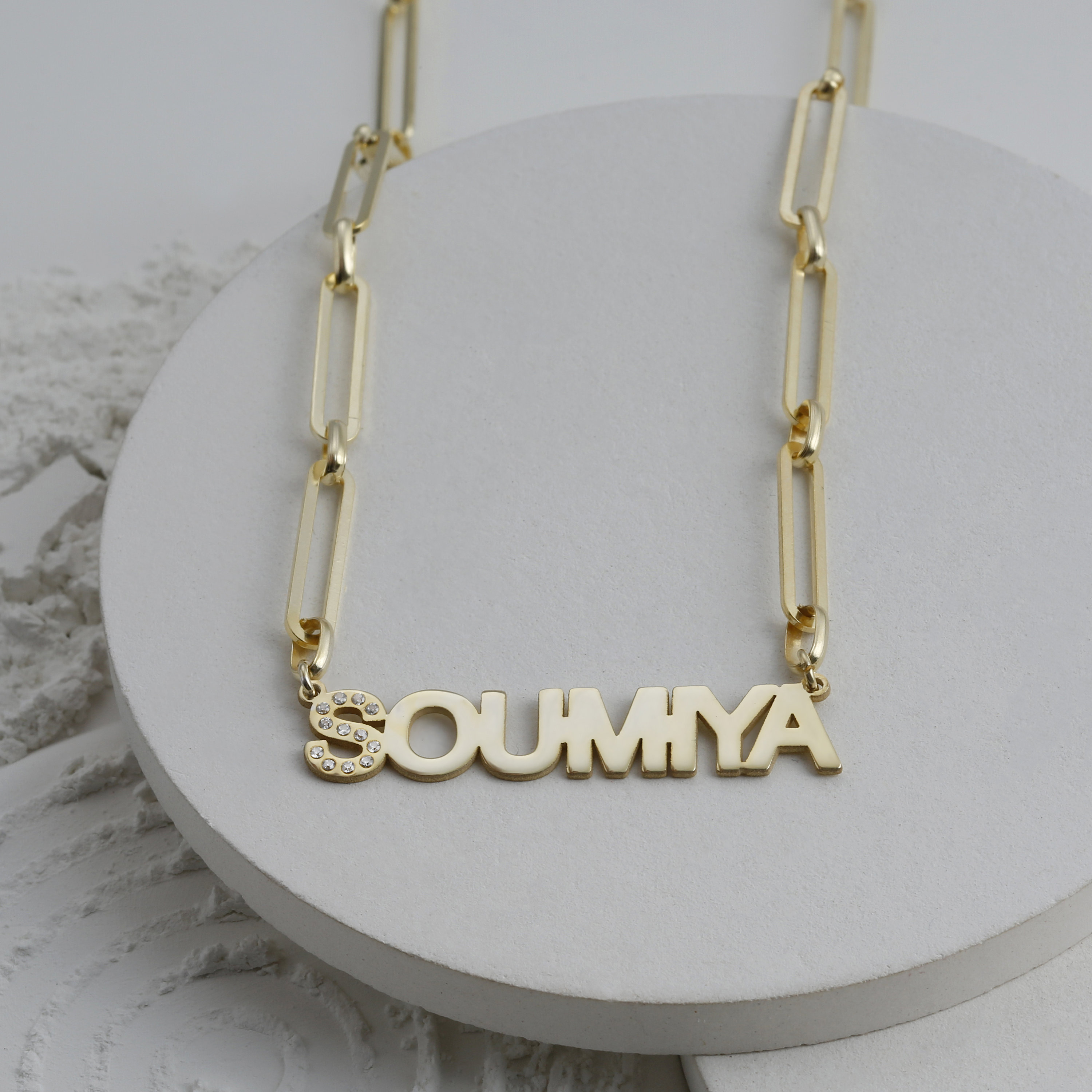 Buchstaben Halskette, Namenskette, Familien Halskette, Initiale Halskette, Personalisierte ...
