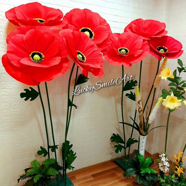 Wizard of Oz Poppies Backdrop - Etsy