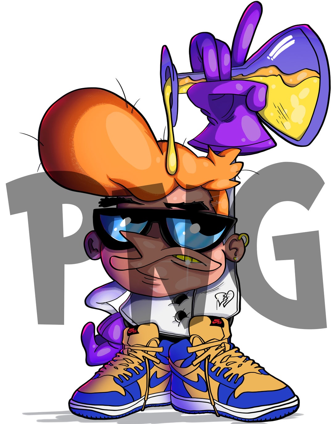 Dexter PNG - Dexter's Lab Png - PNG Digital File - T Shirt Png ...