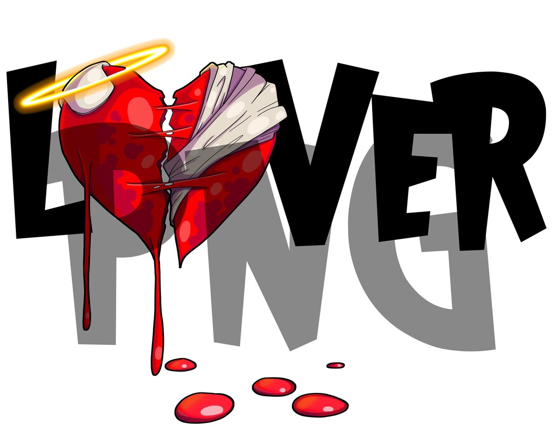 Lover Blk Font PNG - Heartless Png - PNG Digital File - T Shirt Png ...