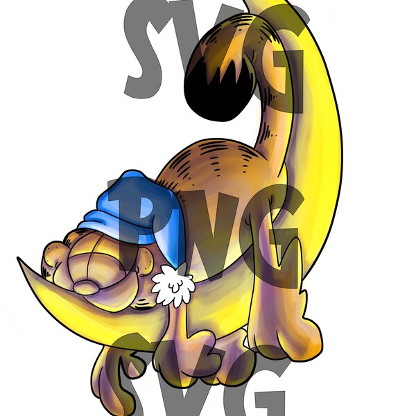 Garfield Svg - Etsy