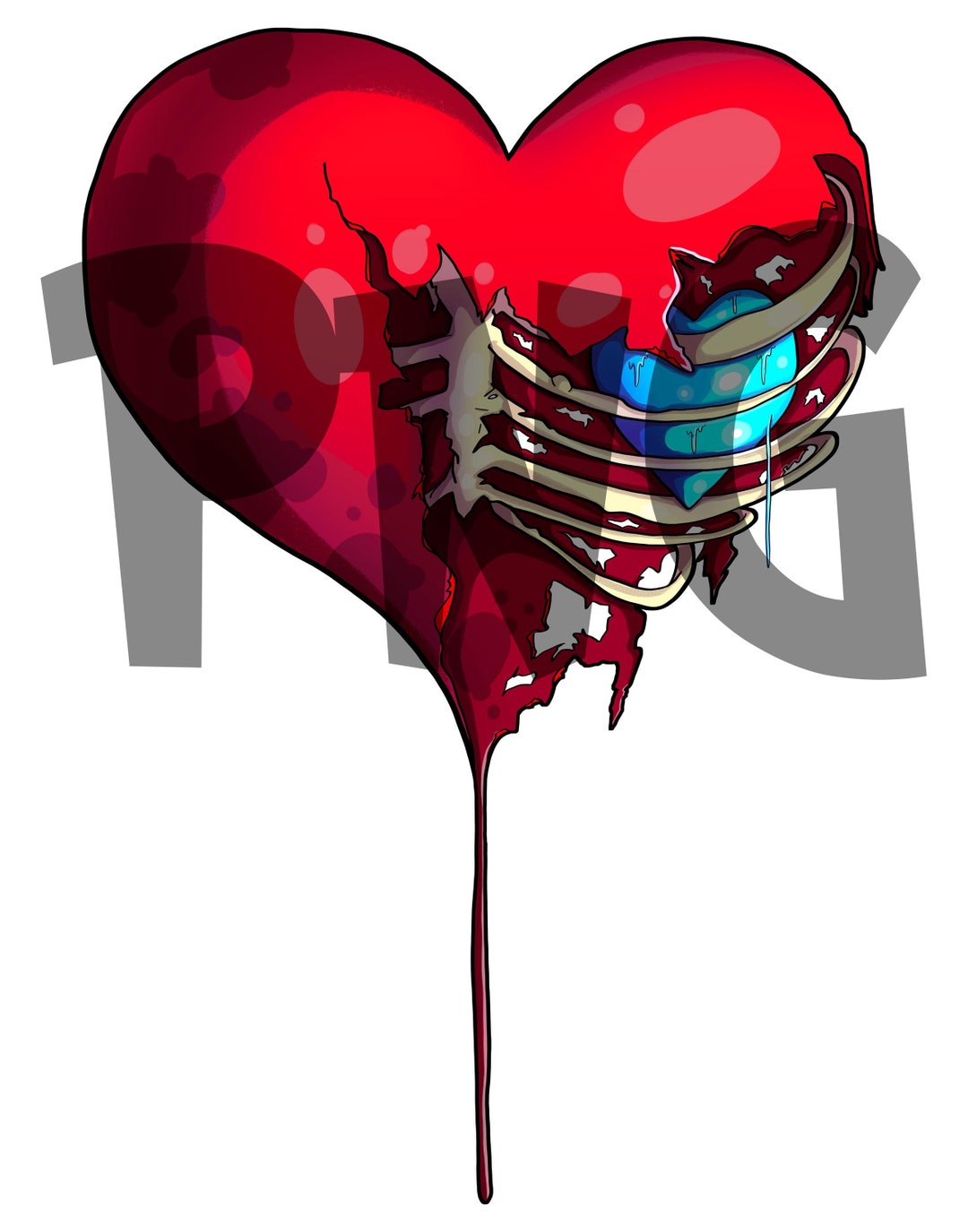 Cold Hearted PNG - Heartless Png - PNG Digital File - T Shirt Png ...