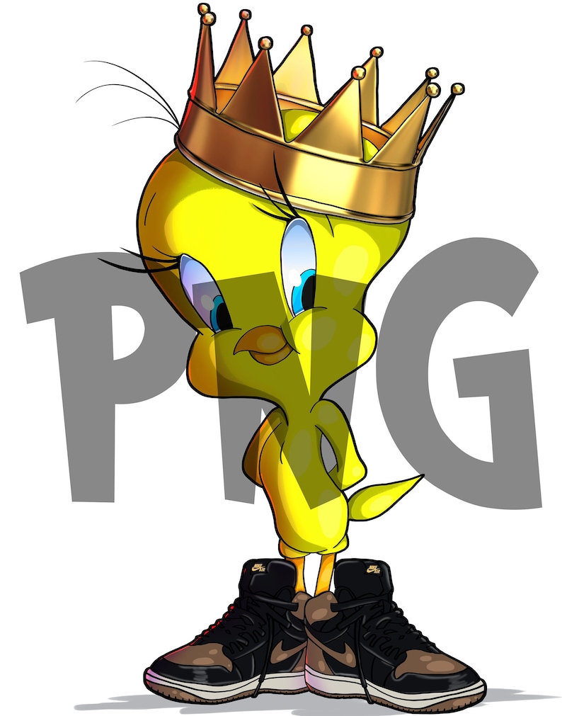 King Me TWEETY png Descarga digital Tweety png Archivos Lindos archivos ...