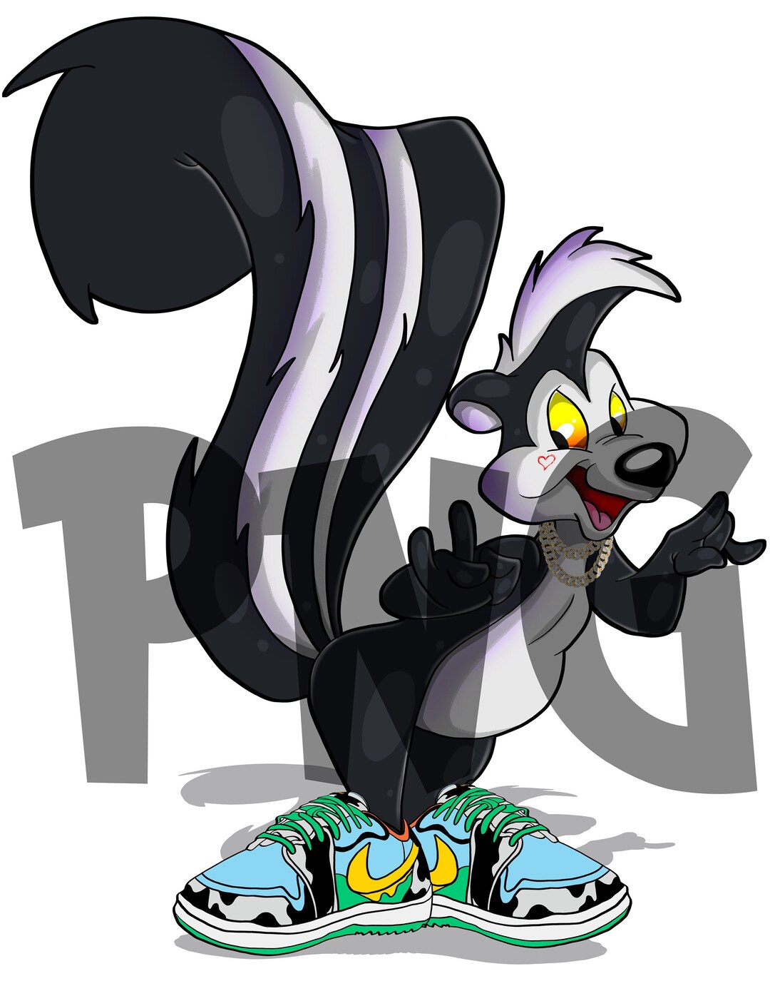 Come Here Stink PNG, Pepe, Classic 80's Cartoon Movie , Gifts for Her ...